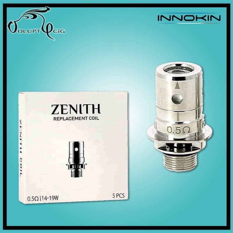 Resistance Innokin Zenith 0.5 ohm, clearomiseur Zenith Zlide