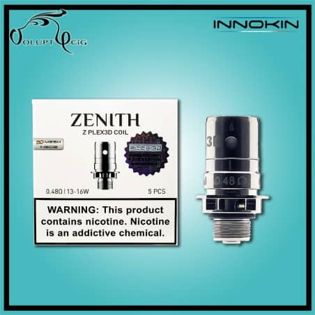 Resistance Innokin Z Plexus 3D 0.48 ohm, resistance clearoZenith