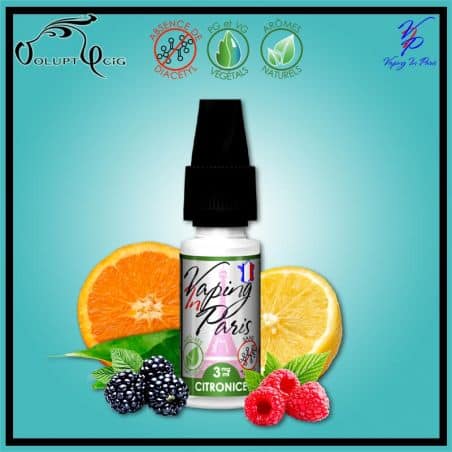 Eliquide Citronice Vaping In Paris, arôme naturel français